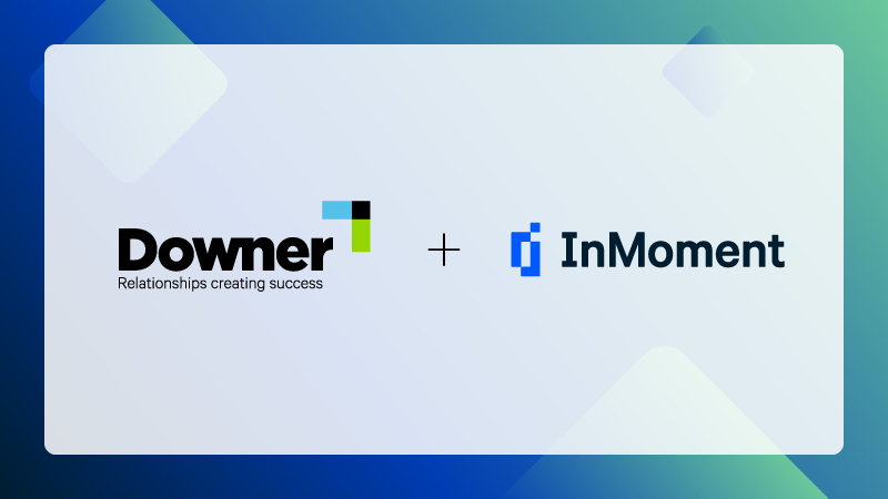 Downer New Zealand and InMoment join forces to transform client and ...
